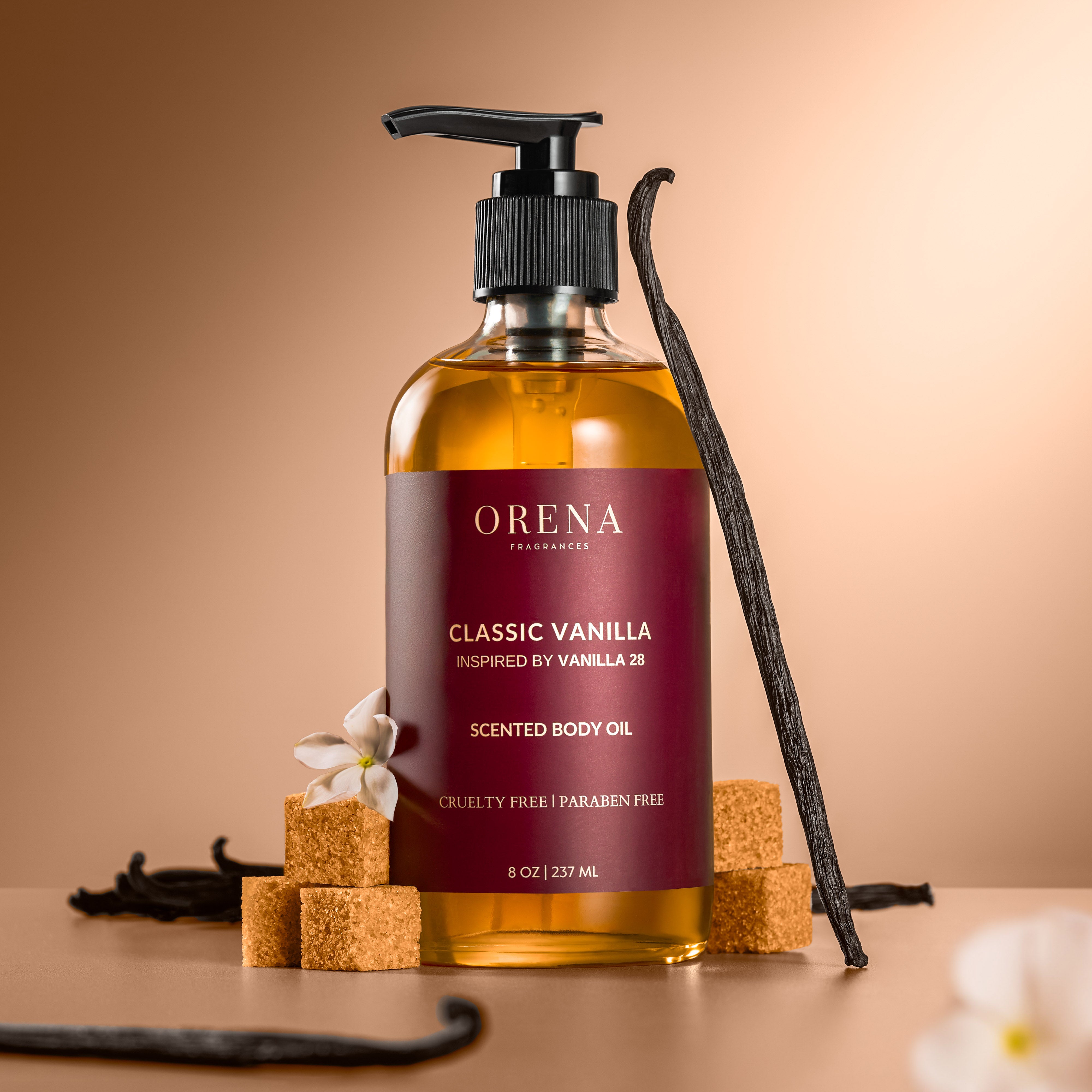 CLASSIC VANILLA BODY OIL – Orena Fragrances