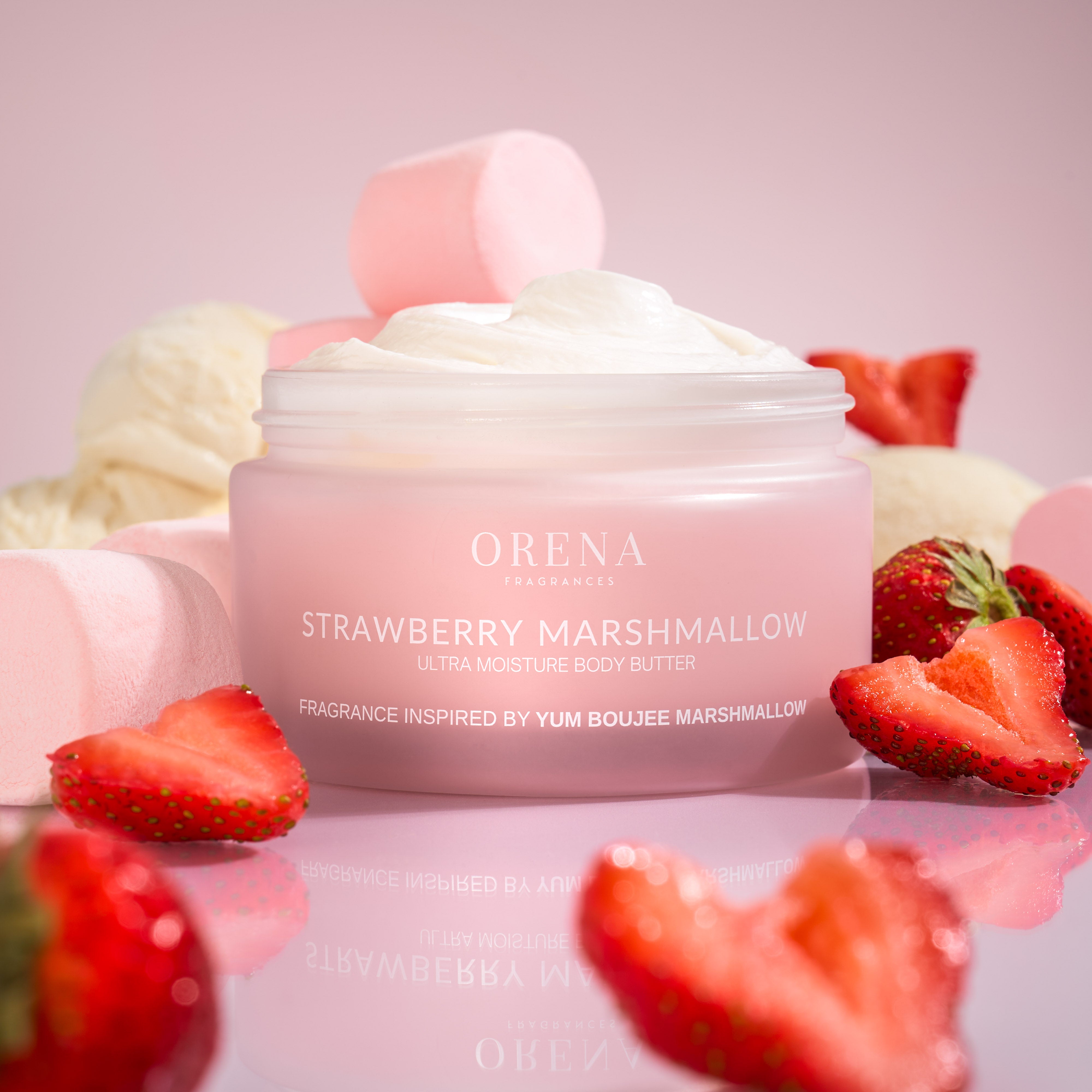 STRAWBERRY MARSHMALLOW BODY BUTTER – Orena Fragrances